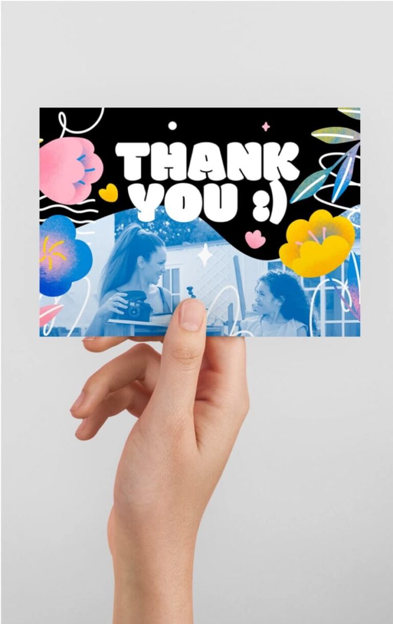 Create Custom Thank You Cards Online