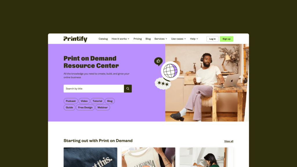 Make it your way – Printify