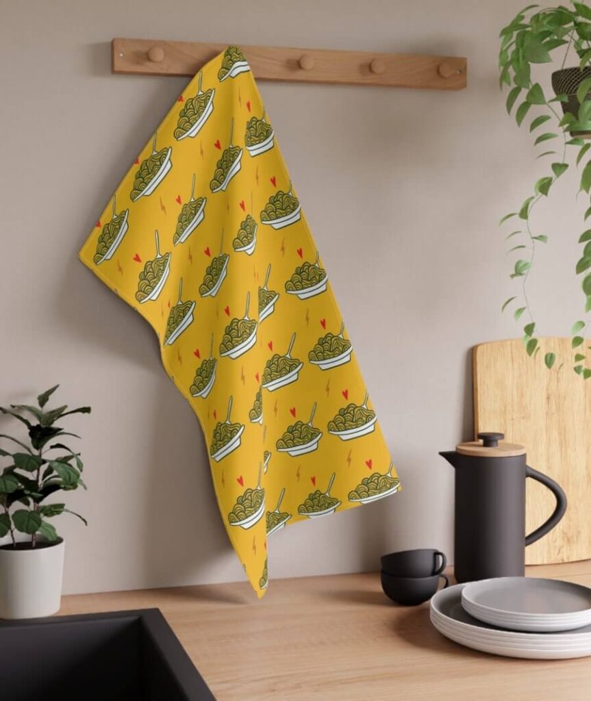 Design Personalized Kitchen Towels With Printify