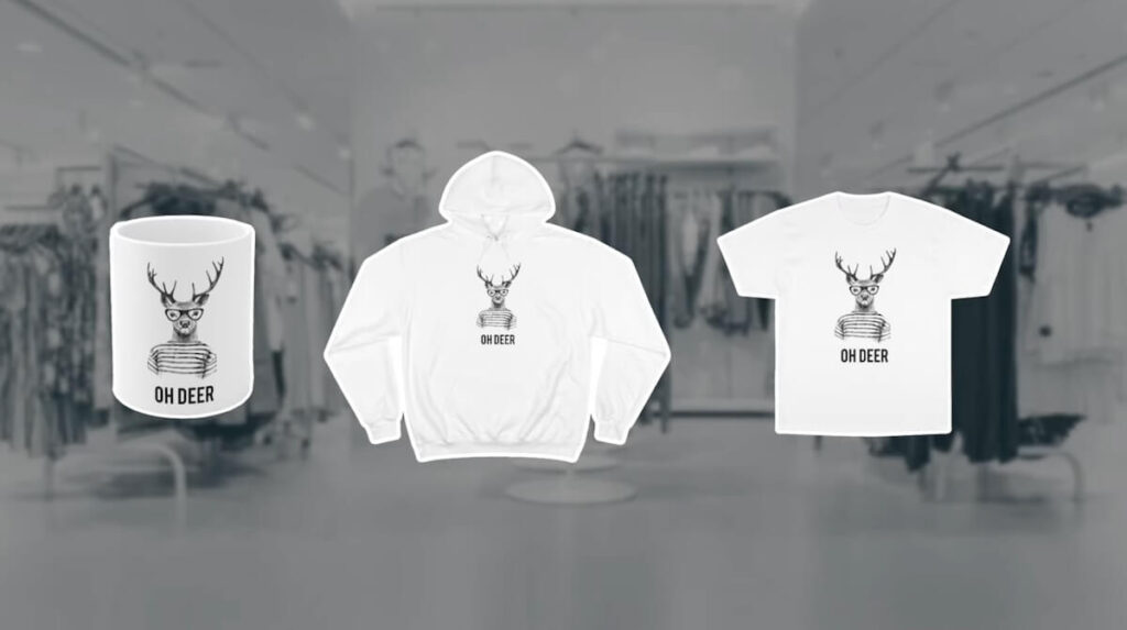 Make your own shirt with no minimums