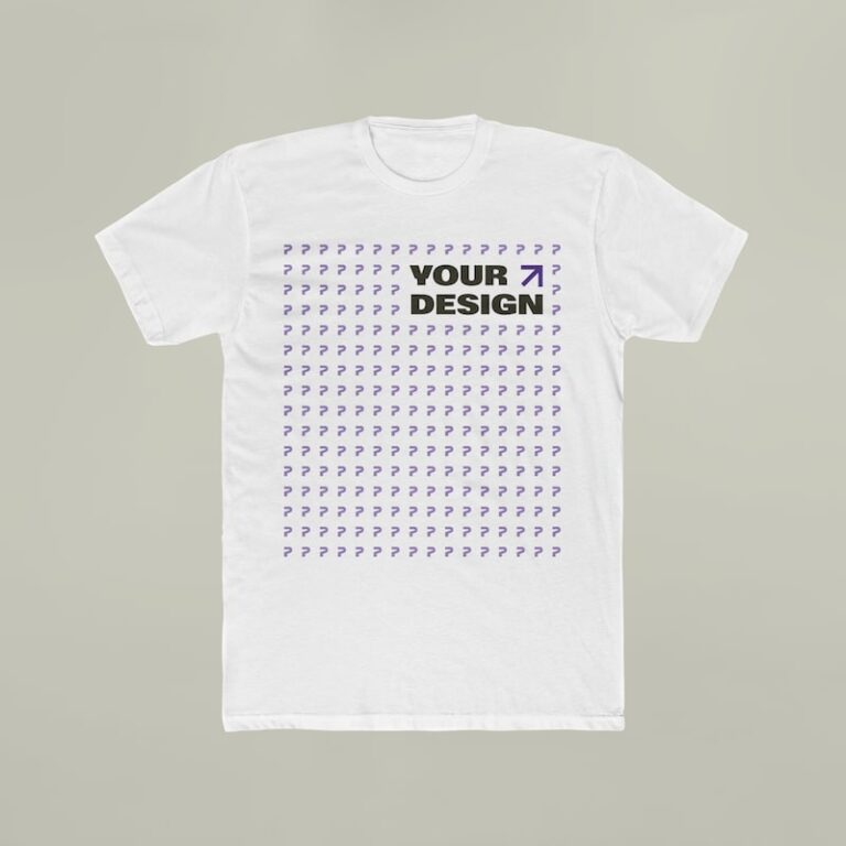 Make your own shirt with no minimums