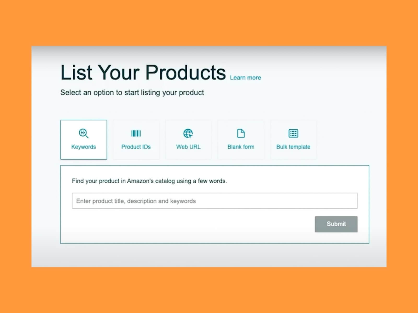 How to list products on Amazon: A step-by-step guide