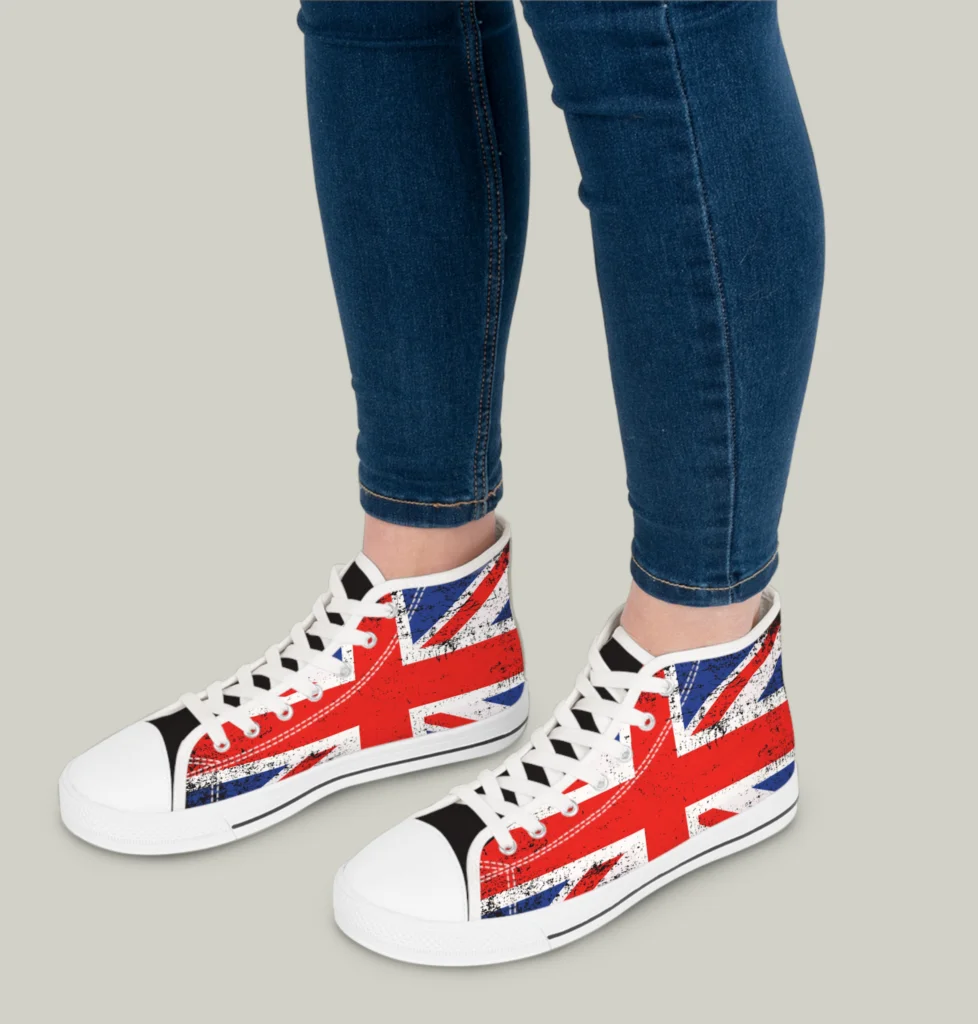 Design custom shoes for free | Print-on-demand shoes (UK)