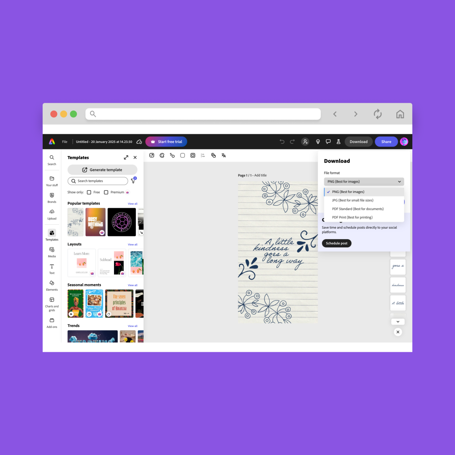 10 Adobe Express tips for print-on-demand success