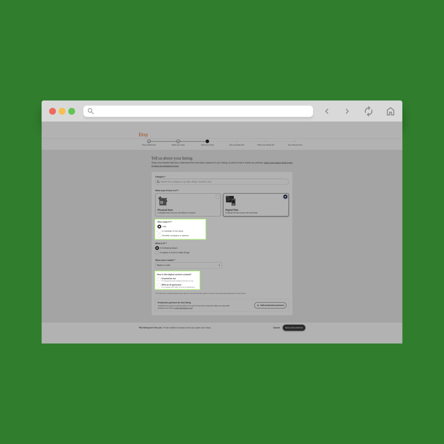 How to sell digital downloads on Etsy: 5 Easy steps