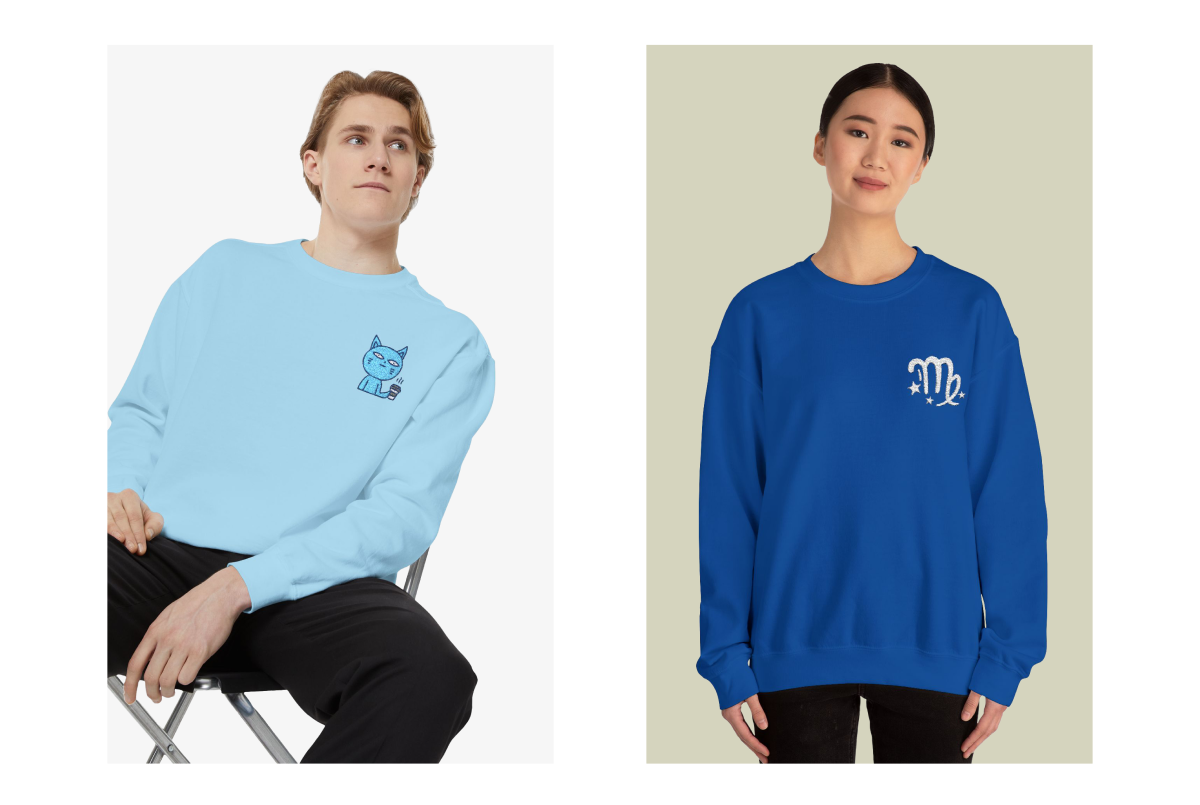 Design your own custom embroidered shirts online