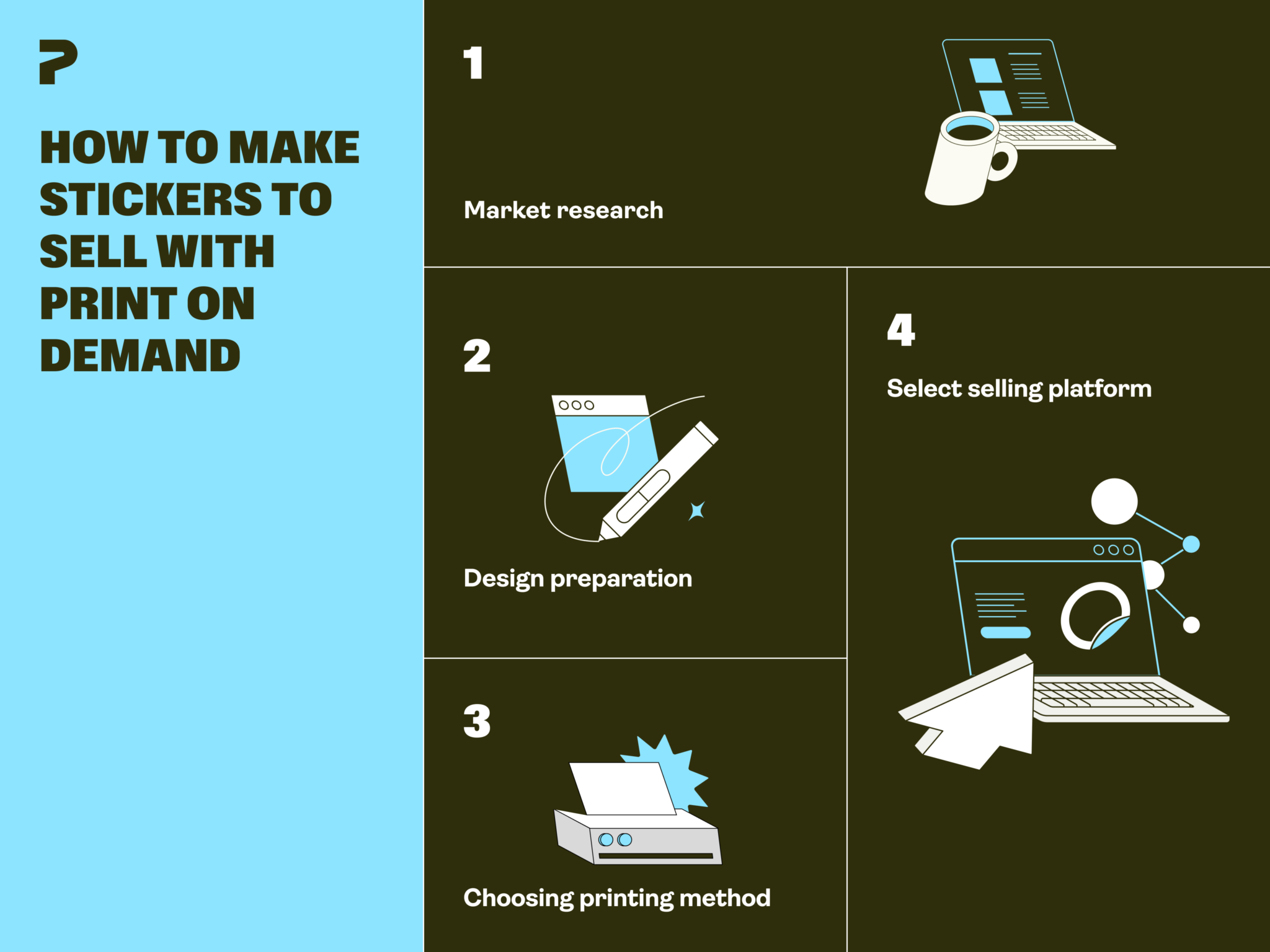 How to Make Stickers to Sell With Print on Demand (2026)