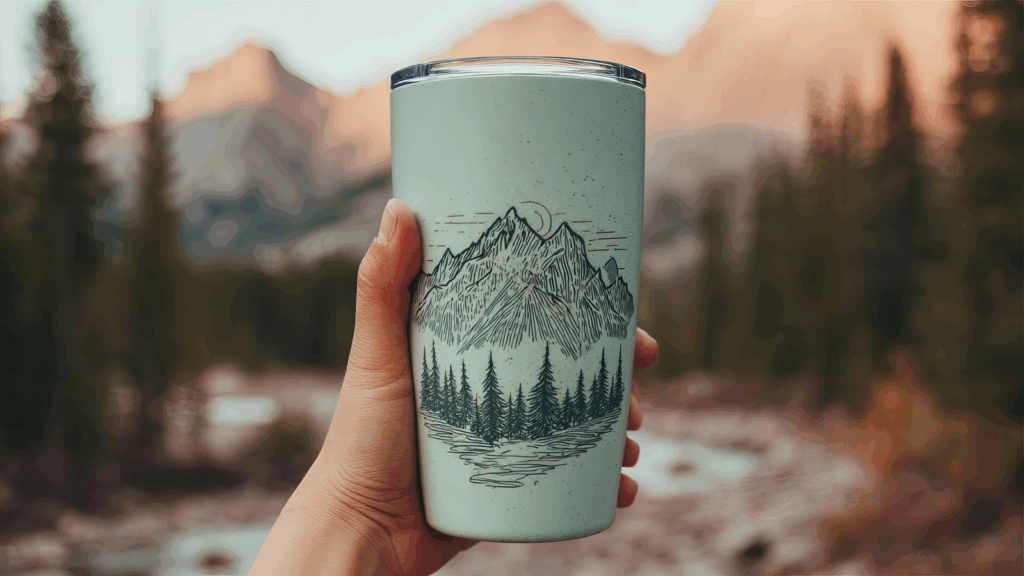 18 Tumbler design ideas and examples to sell online