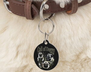 Create custom dog tags for your pets or selling online