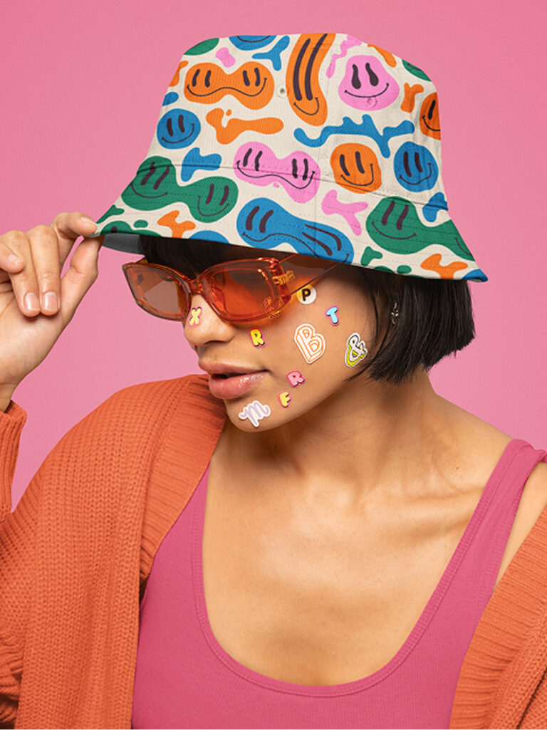 Design custom bucket hats for yourself or to sell online