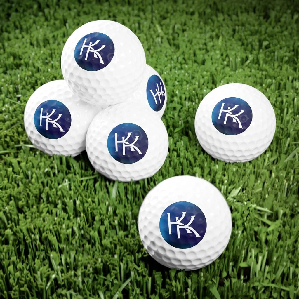 Make custom golf balls with your own logo or photo