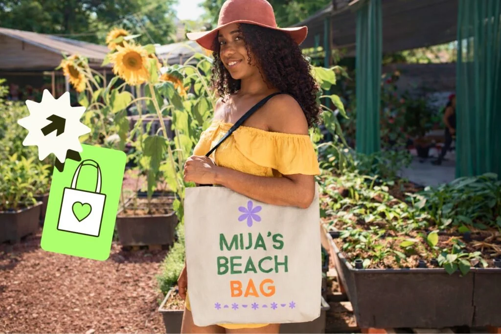 Personalized beach bags | Design your own custom beach bag